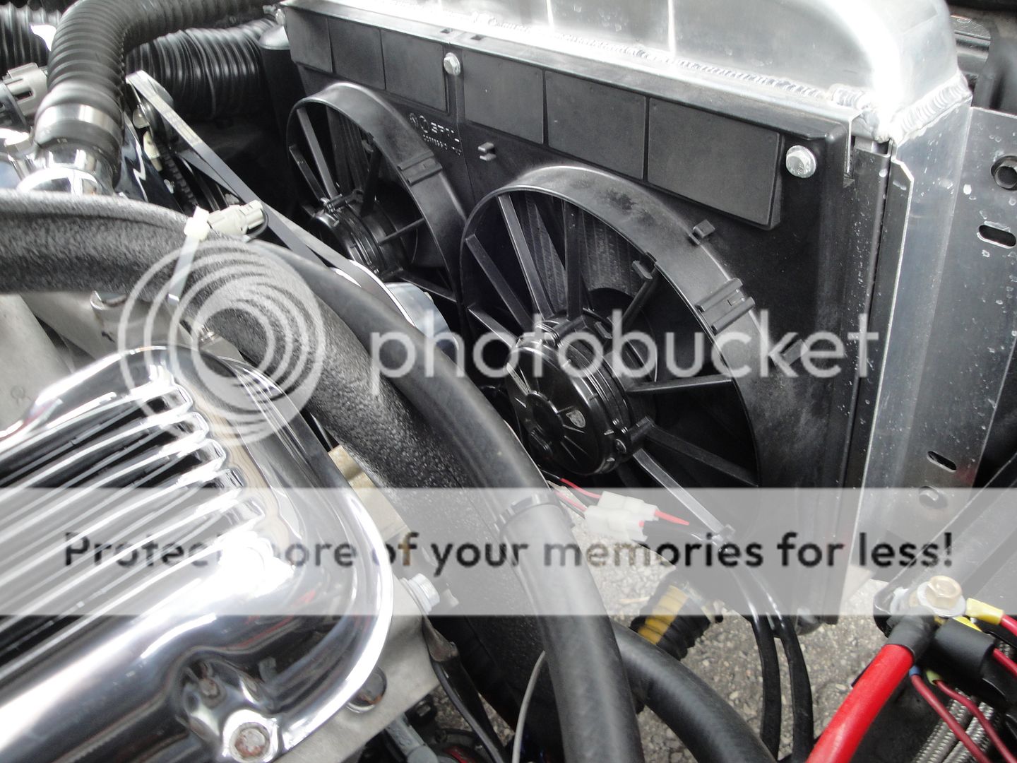 66 Big Block Radiator/Fan clearance with Serpentine Setup | Team Chevelle